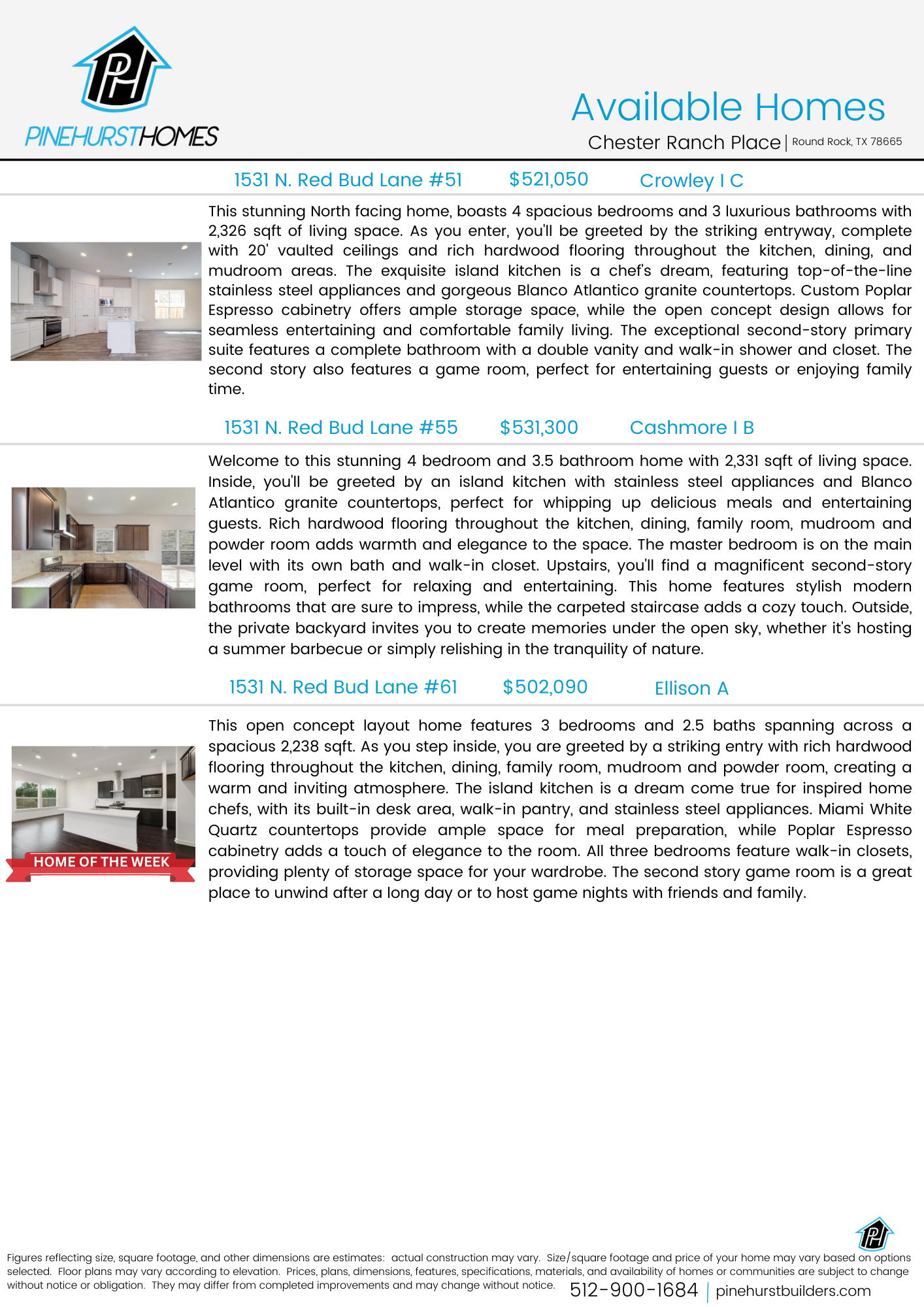 Chester Ranch Place – Pinehurst Builders